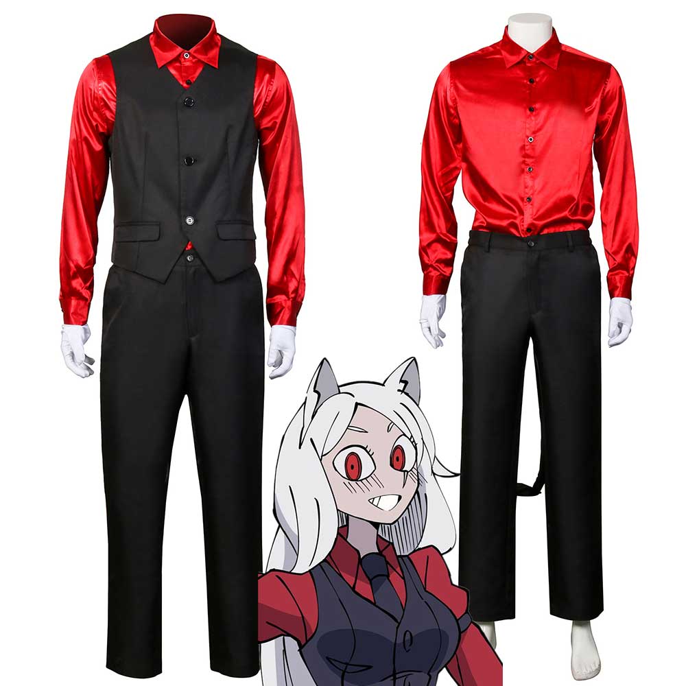 Spiel Helltaker Cerberus Halloween Cosplay Kostüm für Erwachsene Männer ...