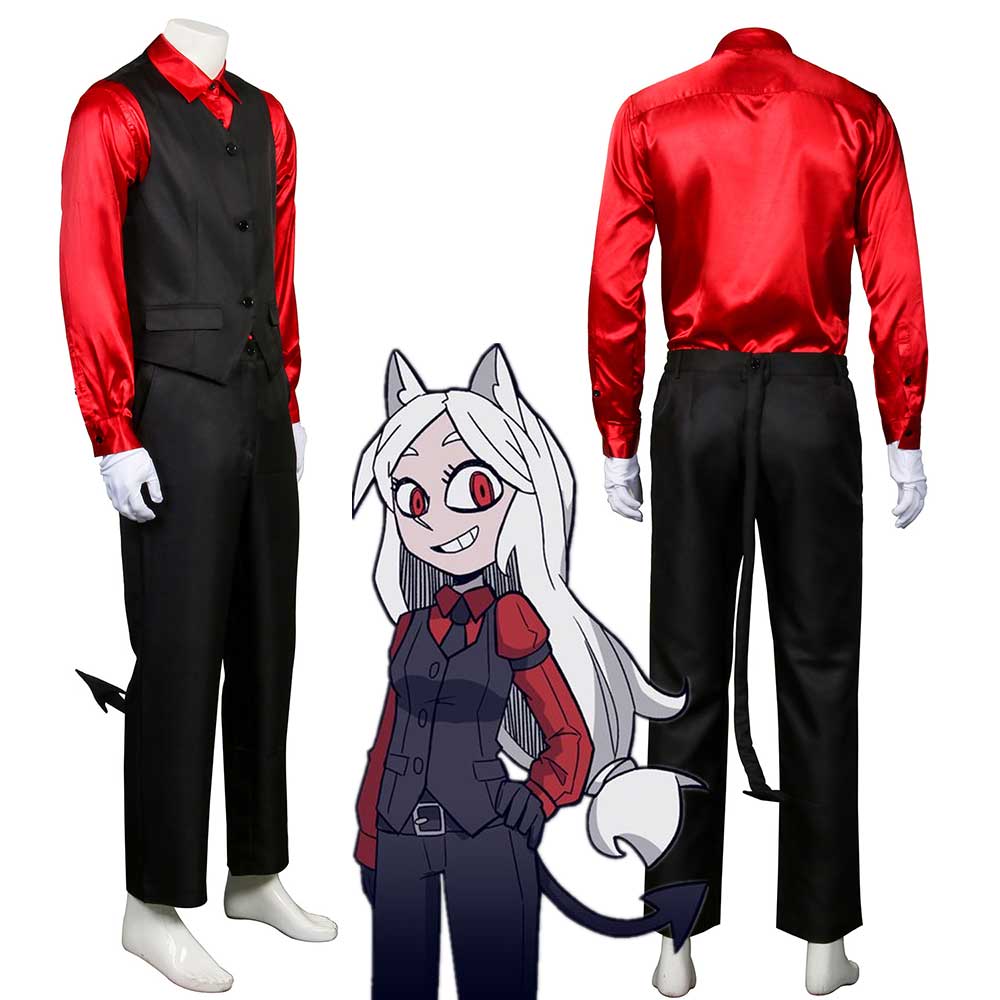 Spiel Helltaker Cerberus Halloween Cosplay Kostüm für Erwachsene Männer ...